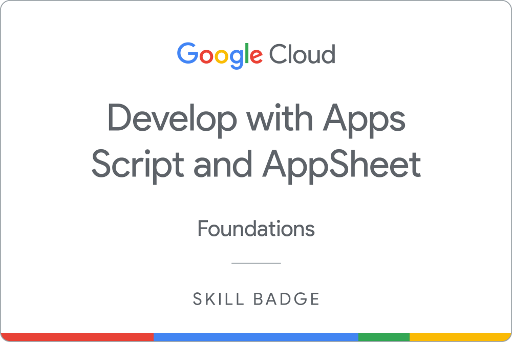 Develop with Apps Script and AppSheet | Google Cloud | Marcodelmart
